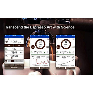 Coffee Scale with Timer, Pour Over Coffee Scale, Espresso Scale, Wireless, free mobile apps, USB Rechargeable Battery, 0.1g 3000g