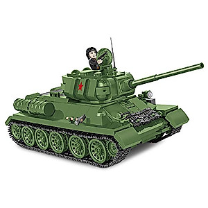 Cobi toys 668 Pcs Historical Collection WWII /2542/ T 34-85, Green