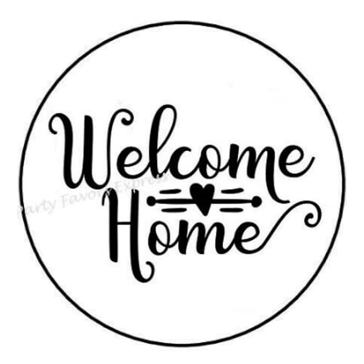 Party Favors Express 30 Pcs 1.5'' Inch Welcome Home Stickers - New Home Stickers - Home Stickers for Envelope Seals Labels - D #AA61RK