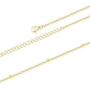 Minimalist Gold Satellite Beads Belly Waist Body Chain Adjustable Trendy Beach Bikini Jewelry Handmade for Women Sexy