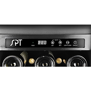 SPT WC-3302US 33-Bottle Under-Counter Wine Cooler Commercial Grade