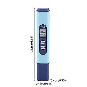 Haofy Digital TDS Meter Portable Water Quality Tester for Drinking Fish Pool