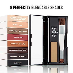 Color Wow Root Cover Up, Dark Blonde – Instantly cover greys + touch up highlights, create thicker looking hairlines, water resistant, sweat resistant - No mess multi award winning root touch up