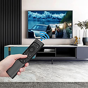 Fintie Protective Case for Samsung Smart Solar Cell Remote Control 2022 BN59-01385 BN59-01386 BN59-01391, Light Weight Kids-Friendly Anti Slip Shockproof Silicone Cover, Black