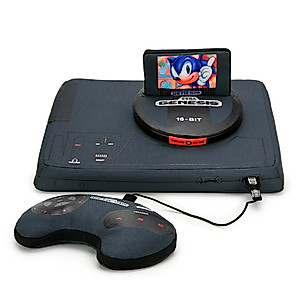 Kidrobot SEGA Genesis Gaming Console 12 Inch Interactive Plush with Sonic Cartridge