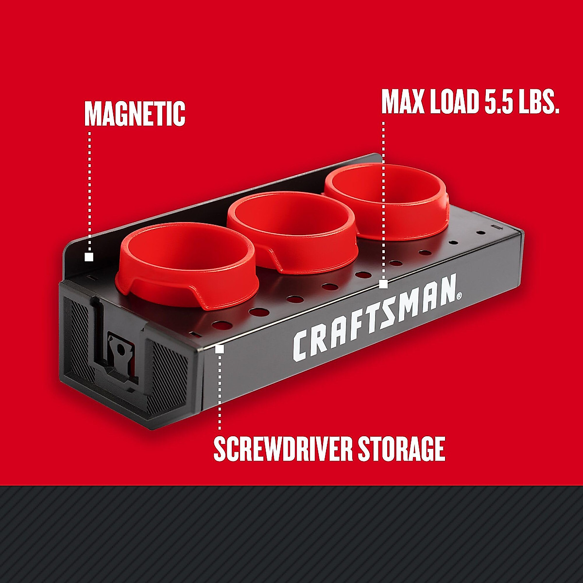 CRAFTSMAN Magnetic Spray Can Shelf (CMST98255)