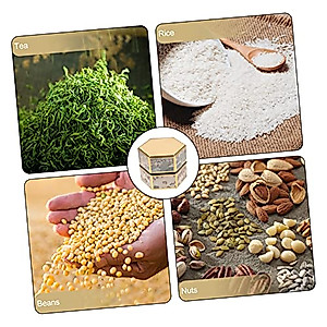 Didiseaon metal cookie tin snack container metal can with lid snacks container coffee bean jar loose leaf tea storage round tea tin tea bag holder teabags organizer tea and coffee organizer