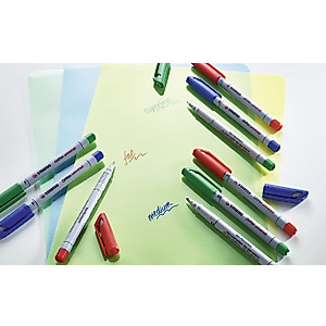 OHP Pen - STABILO OHP Pen Soluble - Fine - Wallet of 8 - Assorted colors