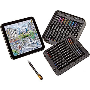 Crayola Signature Detailing Gel Pens Set, Gift - 20 Count For Ages 60 months to 1188 months