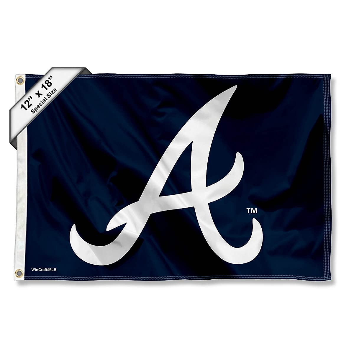 WinCraft Atlanta Braves Boat and Golf Cart Flag