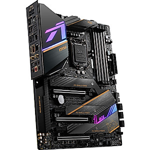 MSI MEG Z490 ACE Gaming Motherboard (ATX, 10th Gen Intel Core, LGA 1200 Socket, SLI/CF, Triple M.2 Slots, USB 3.2 Gen 2, Wi-Fi 6, Mystic Light RGB)