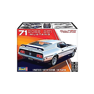 Revell 14512 1971 Ford Mustnag Boss 351 1:25 Scale 129-Piece Skill Level 4 Model Car Building Kit