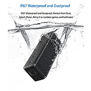 LEZII 40W (Peak 60W) Portable Bluetooth Speakers, Wireless Speaker with 360°TWS Surround Sound, IPX7 Waterproof with HD Sound, Bluetooth 5.0, 8-12H Playtime, Support TF Card/AUX, Compatible with iOS