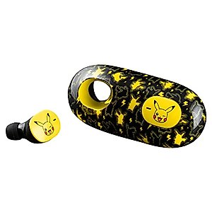 eKids Pokemon Bluetooth Earbuds with Microphone, Kids Wireless Earbuds with Charging Case for Ear Buds, for Fans of Pokemon Gifts and Merchandise