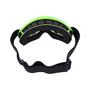 Sange DOT Youth Kids Offroad Helmet Motocross Helmet Dirt Bike ATV Motorcycle Helmet Gloves Goggles Compliant with FMVSS 218(Green, Large)