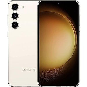 SAMSUNG Galaxy S23 5G Factory Unlocked 256GB - Cream (Renewed)