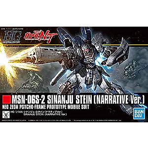 Bandai Hobby HGUC 1/144 Sinanju Stein (Gundam Narrative) "Gundam UC" Model Kit