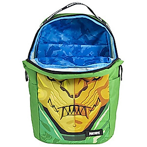 FORTNITE unisex adult Profile Backpack, Green, One Size US