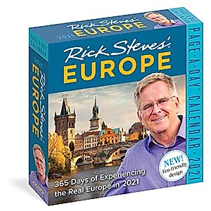 Rick Steves' Europe Page-A-Day Calendar 2021