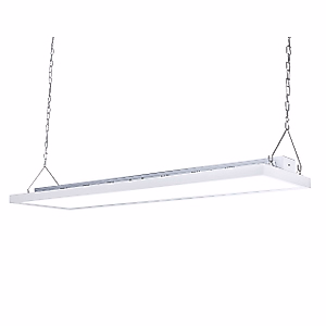 Parmida 4FT LED Linear High Bay Shop Light, 225W, 130LM/W, 0-10V Dimmable, Commercial Industrial Warehouse Area Lighting, 5000K, Hanging Chain Included, UL-Listed & DLC 4.2 Qualified
