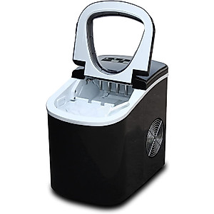 EJFC 26lb. Portable Countertop Ice maker, Black