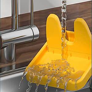 BiDoga Foldable Pot Lid Rack Plastic Spoon Holder Kitchen Organizer for Fork Spatula Pan Cover Shelf Tableware Storage Rack