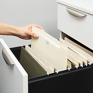 Staples 440373 File Jackets With Reinforced Tab 2-Inch Expansion Letter Size Manila 50/Bx