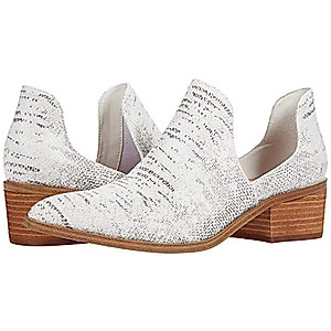 Chinese Laundry Women's Fortune Ankle Boot, White/Black, 8