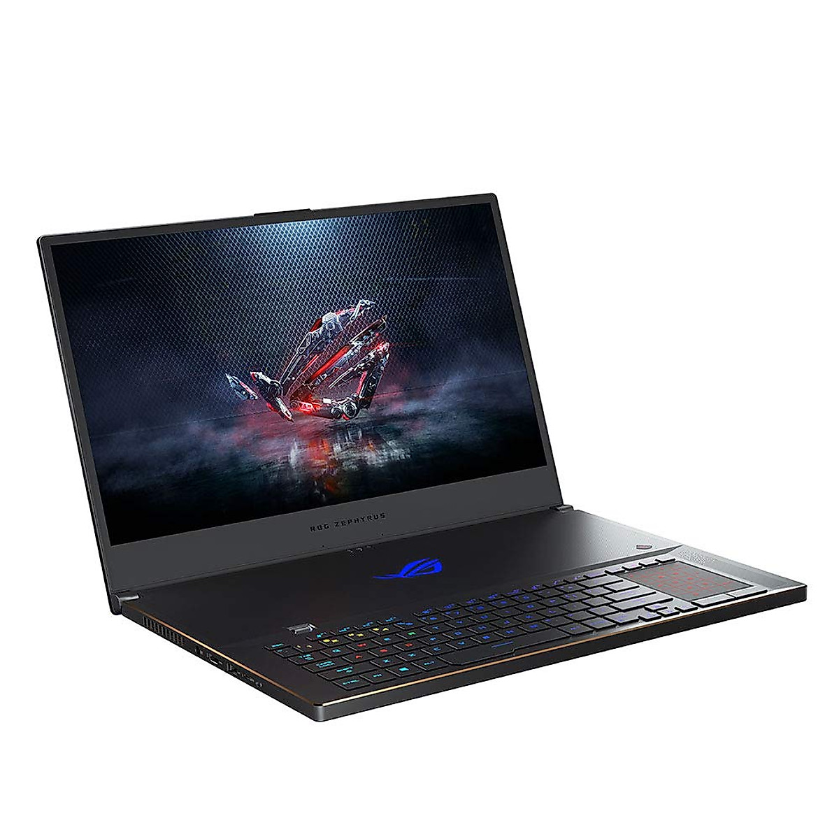 ASUS (Free 2nd Year Warranty) ROG Zephyrus S GX701 Gaming Laptop Bundle, 17.3” 144Hz Pantone Validated FHD IPS, RTX 2080, Intel Core i7-9750H, 32GB DDR4, 1TB PCIe NVMe SSD, Win10 Pro, GX701GX-XB78