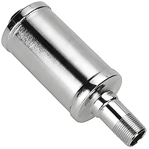 FVRITO Exhaust Muffler Silencer for Predator 196cc 212cc 420cc CT200u CT200u-ex BT200x CC100x CT100u Mini Bike Go Kart KT196 Massimo Baja MB200 MB165 GX160 GX200 Clone Engine Performance Parts Silver