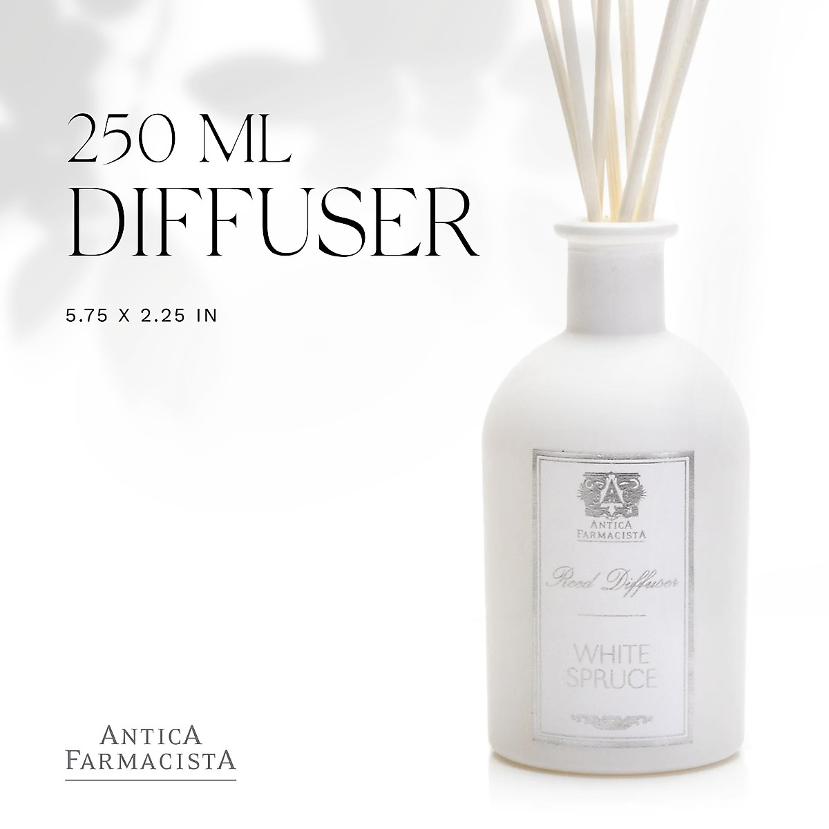 Antica Farmacista Reed Diffuser White Spruce, 8.45 Fl Oz