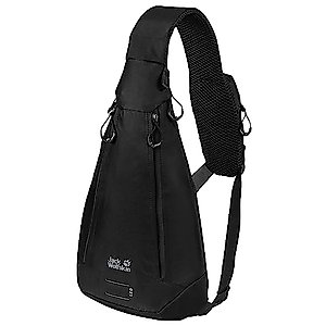 Jack Wolfskin Unisex's Delta Bag AIR, Black, ONE Size
