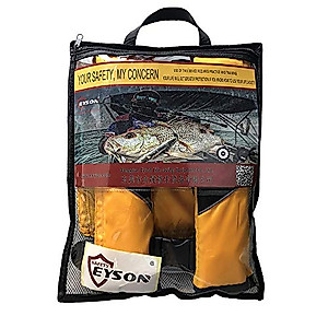 Eyson Slim Inflatable Life Jacket Life Vest Automatic (Olive)