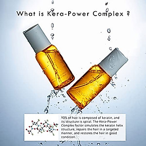 Kimtrue Hair oil for Frizzy Hair, Dry and Damaged hair,Curly hair and perm care,nourishing and Hydrating oils,Adds Shine and Smooths,Truly Non-greasy 2.7fl oz(80ml)