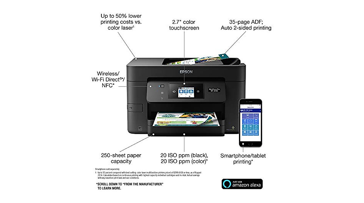 Epson WorkForce Pro WF-4720 All-in-One Printer