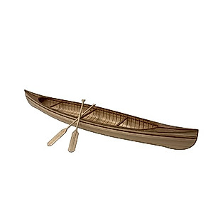 Midwest Canadian Canoe 1:8 - Wooden Ship Model Building Kit for Adults DIY Woodcraft Self Assembly