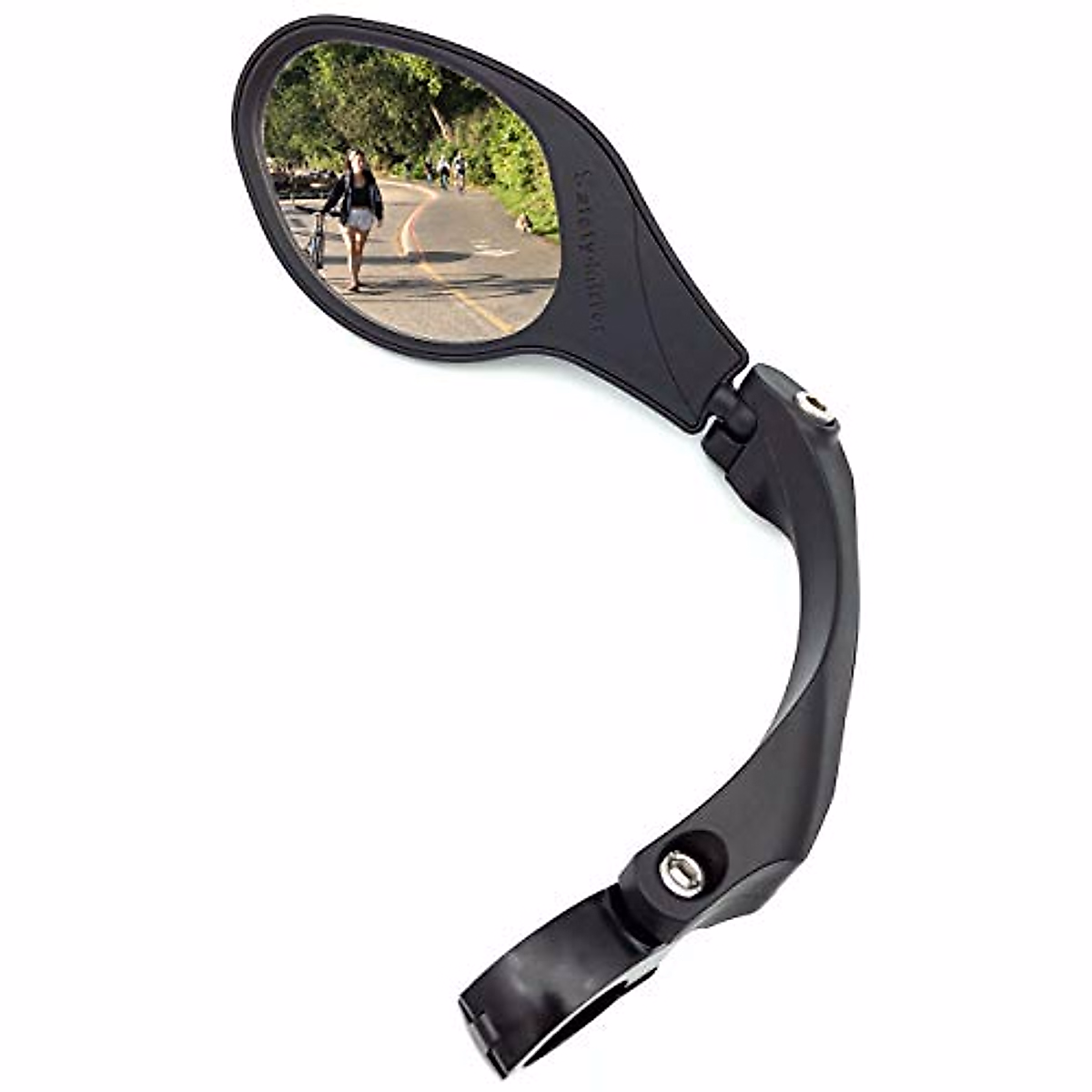 Hafny Handlebar Bike Mirror, Stainless Steel Lens Mirror, Bicycle Rearview Mirror, Safety Reflector, E-bike Mirror, Cycling Mirror, HF-MR081