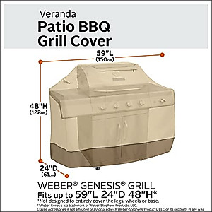 Classic Accessories 73912-WB Veranda Grill Cover fits the Weber Genesis