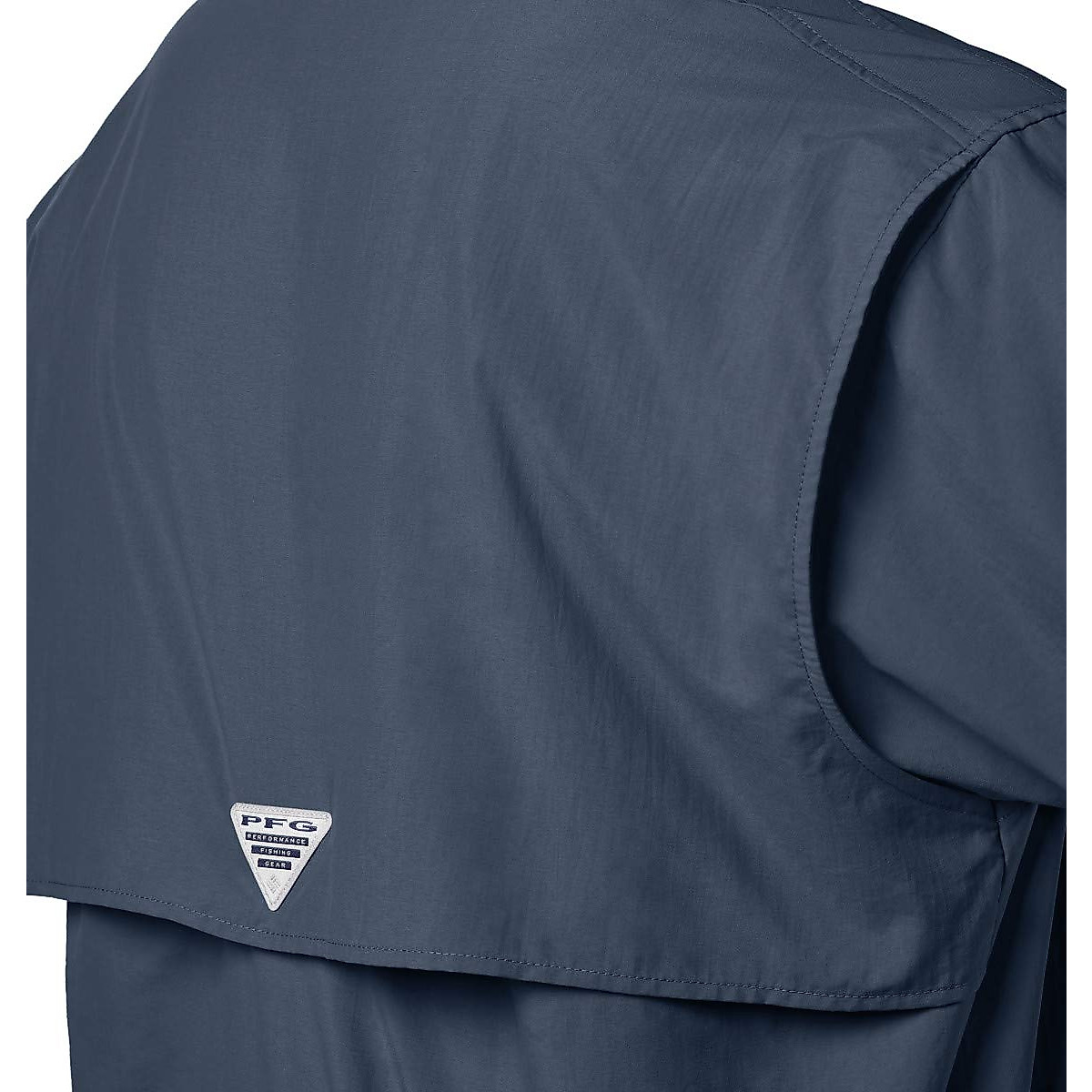 Columbia Men's Bahama II UPF 30 Short Sleeve PFG Fishing Shirt, Collegiate Navy, Large
