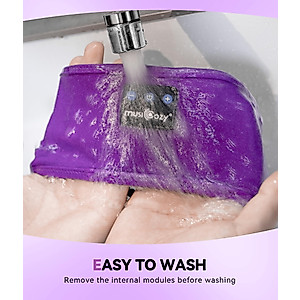 MUSICOZY Bluetooth 5.2 Headband Sleep Headphones Headband Headphones Sports Wireless Music Earphones Eye Mask Earbuds for Workout Running Travel Yoga Mom Women Cool Gadgets Unique Gifts