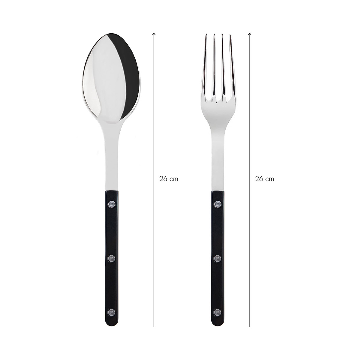 SABRE Women's Serving Set, Black, One Size
