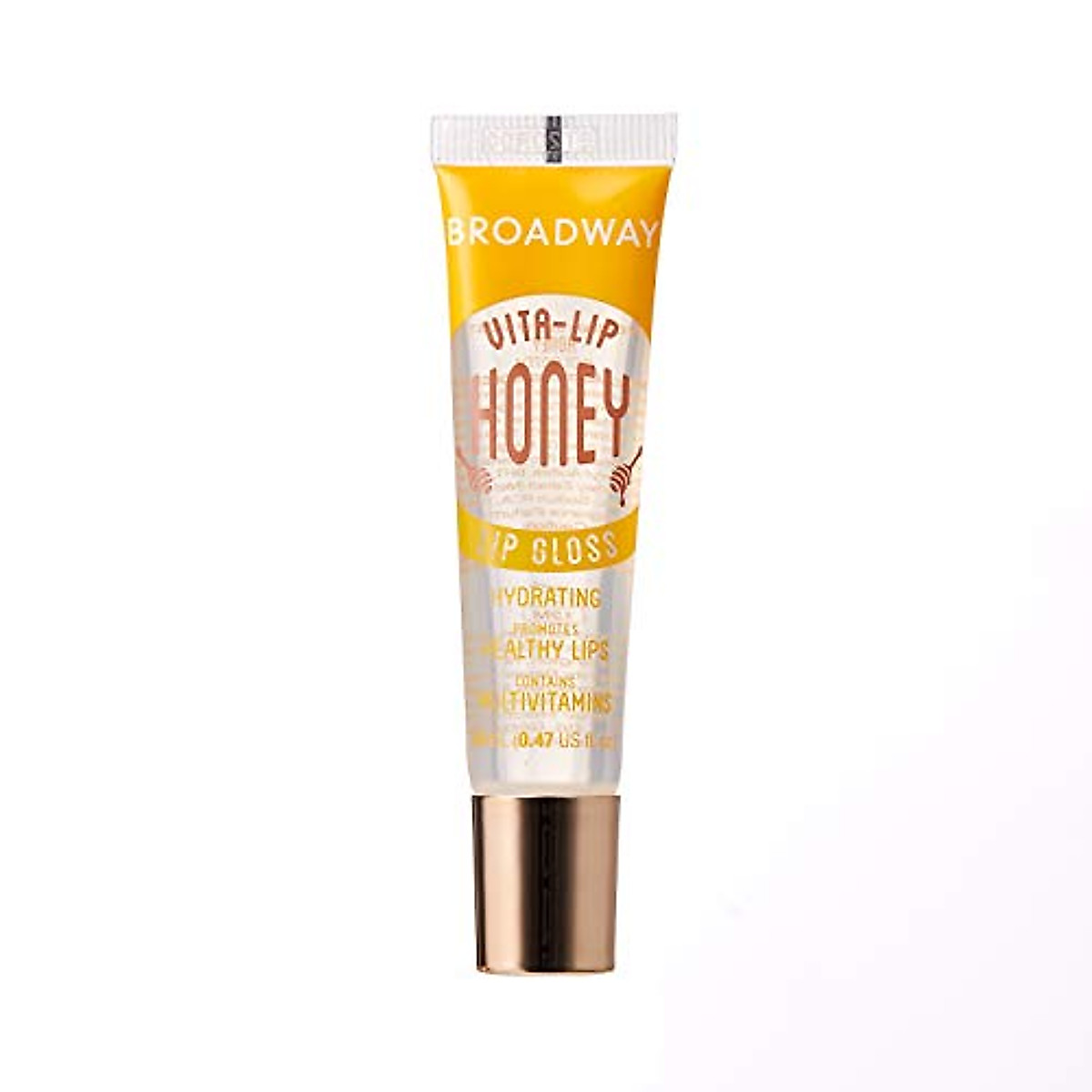 6 PACK Broadway Vita-Lip Gloss 2 Honey + 2 SHEA BUTTER + 2 Vitamin E Oil by Kiss Cosmetics