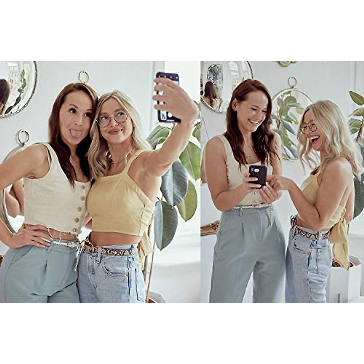 Skaron Selfie Mirror Smartphone / Complement to the selfie stick / Mirror for selfie / Complement for selfie light / Complement for the action cam
