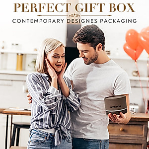 UMBERKS Luxury Vanilla Honey Candles | Large 2 Wick Jar Candle | Up to 50 Hours Burning Time | 100% Natural Soy Wax | Relaxing Aromatherapy Aesthetic Candle | Housewarming Gift for Men and Women