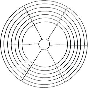 Universal Gas Stove Support, Stove Pan Stand,Gas Stove Rack,Convenient Round Gas Stove Stand Stainless Steel Gas Stove Rack Durable Small Pan Support Rack for Home Kitchen