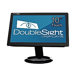 DoubleSight Smart USB Touch Screen LCD Monitor, 10" Screen, Portable No Video Card Required PC/MAC
