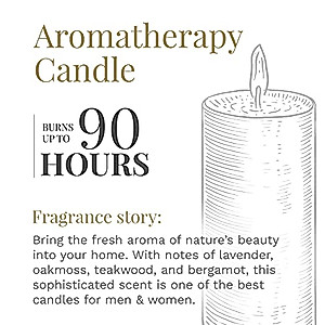 CLCo. By Candle-Lite Scented Mahogany Teak Single-Wick Jar Candle, 14 oz, Off White