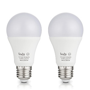 tento Lighting E26 12v LED Bulb 12w 1200 Lumens RV Off grid living Lighting