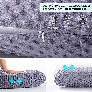 Treeking-Pregnancy Pillow,Soft and Comfortable Pregnancy Pillows for Sleeping for Side Sleeping Body Pillow, Durable and Stretchy Maternity Pillow Suitable for Head, Neck and Abdominal Support