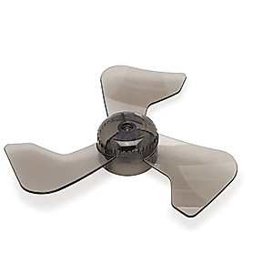 Amazon Basics Oscillating Dual Blade Standing Pedestal Fan with Remote - 16-Inch, Black